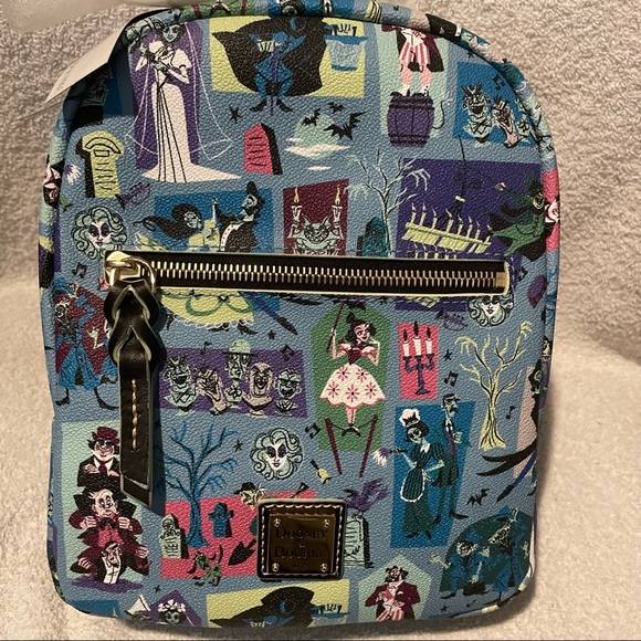 Dooney & Bourke | Bags | Disney Dooney Bourke Haunted Mansion Backpack ...